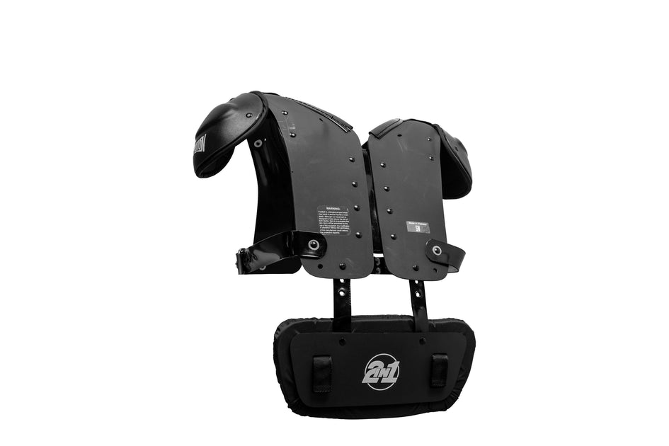 YOUTH 2in1 Poly Shoulder Pads + Back Plate – 2in1 Shoulder Pads